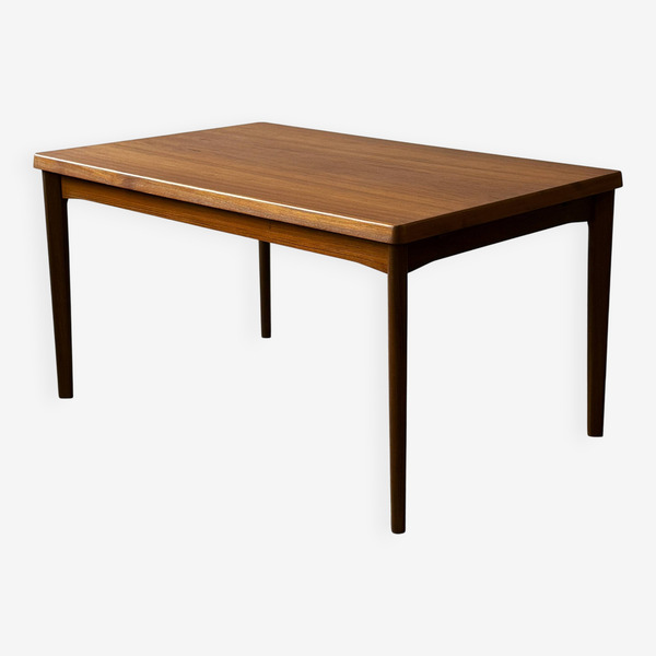 Extendable Teak Table, By H. Kjaernulf, Denmark 60s/70s | Henning ...