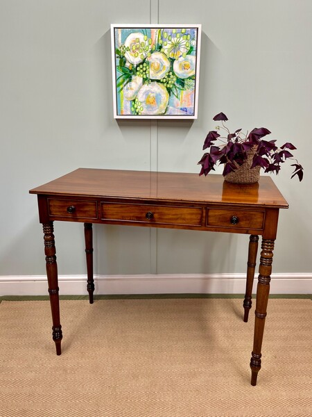 Regency Mahogany Side Table | Vinterior
