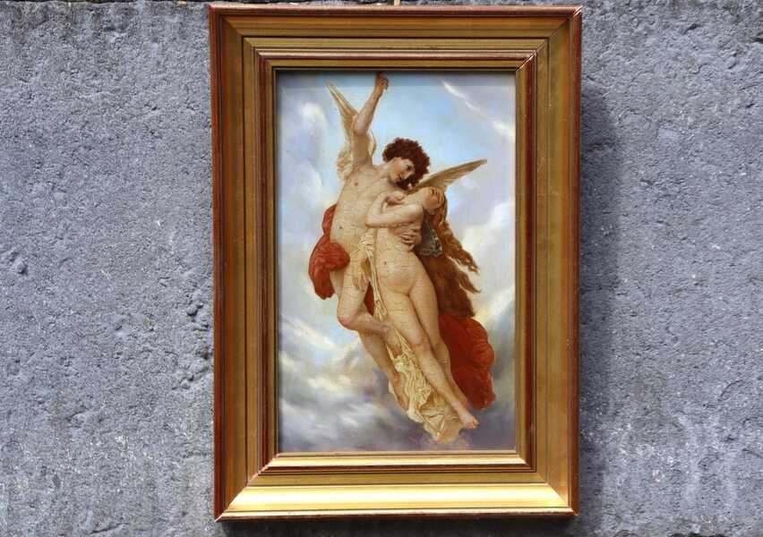 Romantic Oil Painting " The Abduction Of Psyche " (St.251) | Vinterior