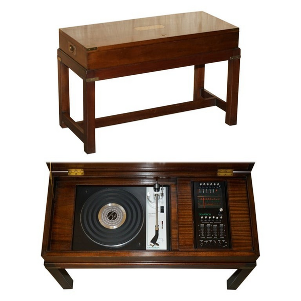 Royal Warrant Military Campaign Dynatron Hfc 65 Record Player Radio ...