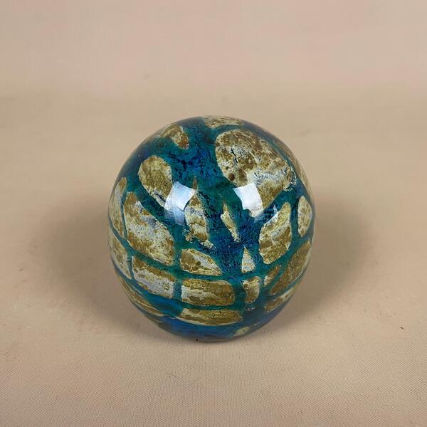 Mdina Glass Antique Desk Paperweight Paper Weight Ornament Clear ...