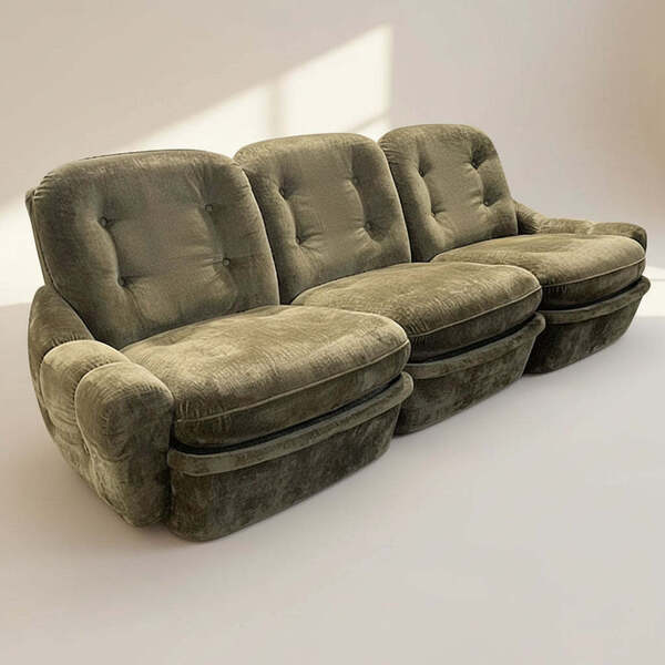 Three Piece Modular Lounge Set 'Orchid' Design By Michel Cadestin For ...