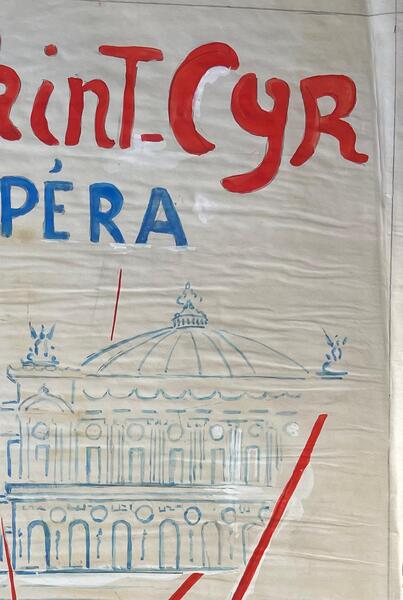 Anne Marie Migette Perardoriginal French Poster Artwork For Gala De ...