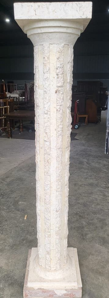 Architectural Salvage Large Tall Round Roman Column | Vinterior