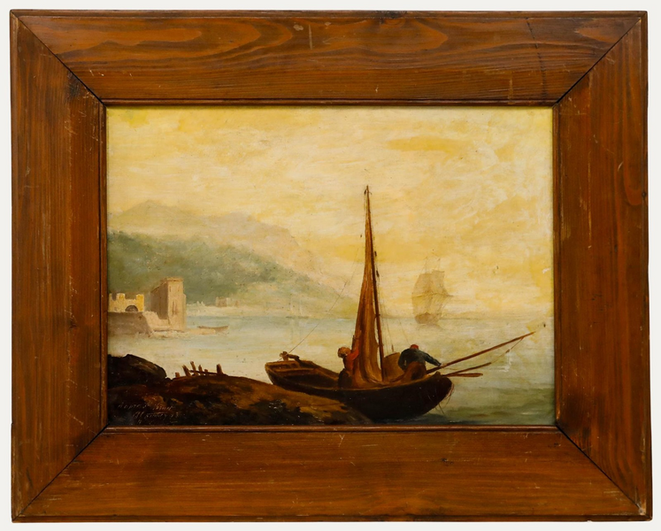 Manner Of Claude Joseph Vernet (1714 1789) 19th Century Oil, Raising ...
