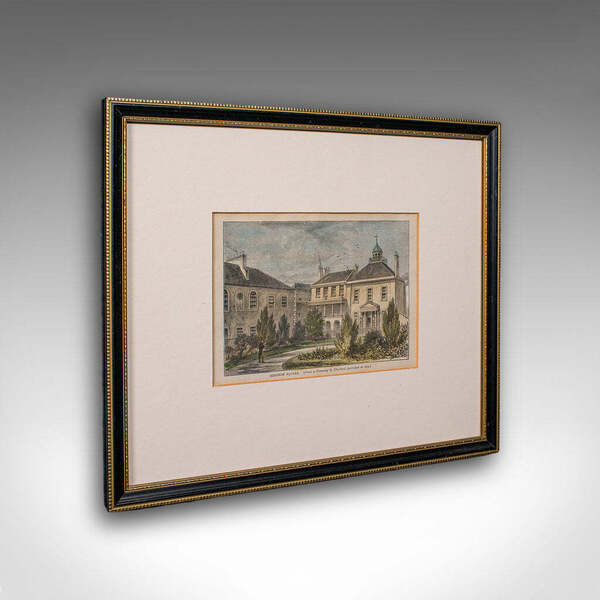 Antique Surgeon Square Picture, Edinburgh, Art, Medical Interest, Late ...
