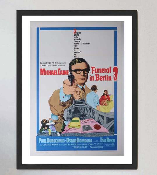 Funeral In Berlin , " Original Vintage Poster" | Vinterior