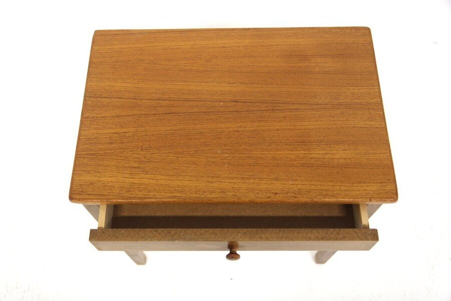 Scandinavian Teak Bedside Table, Sweden, 1960 | Vinterior