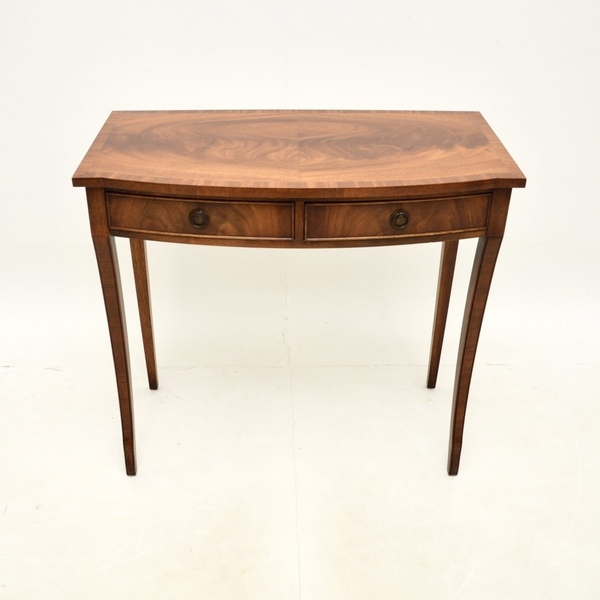 Antique Regency Style Mahogany Console Table | Vinterior