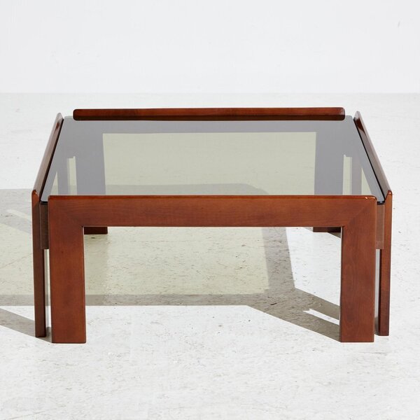 Walnut Coffee Table By Afra & Tobia Scarpa For Cassina, 1960s | Cassina ...