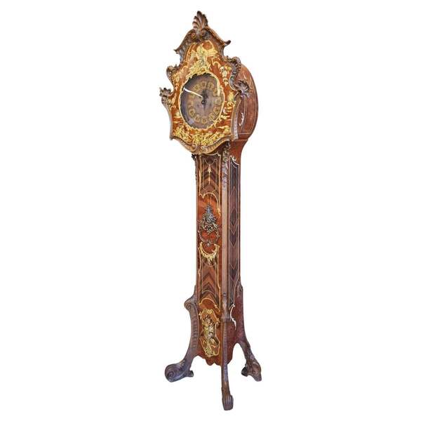 Italian Mid Century Base Clock With Allegory Of Time By Cornelio ...