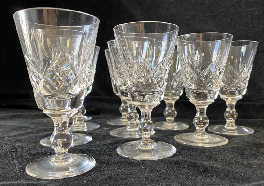 Set 10 X Stuart Crystal Glengarry Sherry Glasses (4") | Stuart Crystal ...