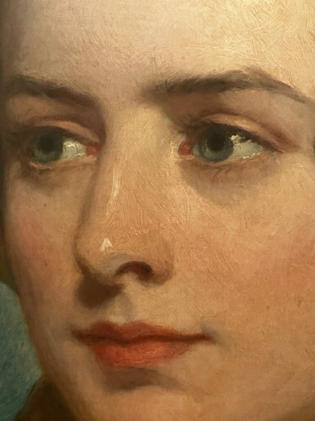 19th Century Oil Painting Portrait Lady Sarah Sophia Wood Née Clark By ...