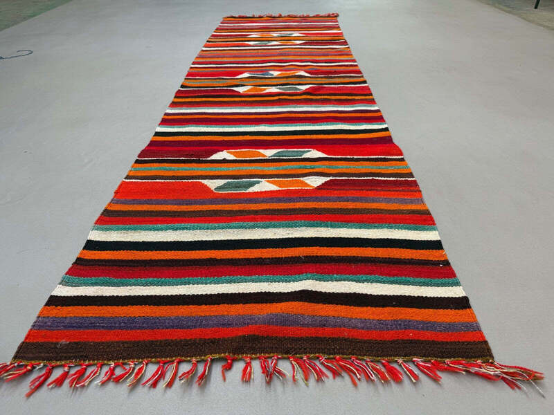 Turkish Kilim Runner 310x91 Cm, Vintage Kelim Rug, Long And Narrow 2513 ...