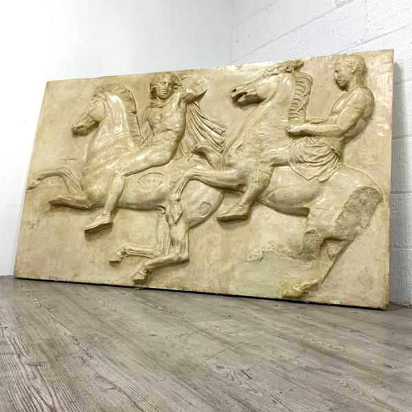 Elgin Marble Horsemen Parthenon Frieze Panel 2 Plaster Relief 1970s V&A ...