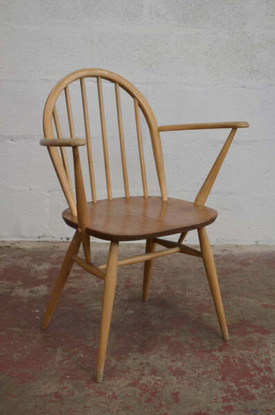 Vintage Ercol Carver Chair Windsor Model 370 | Ercol | Vinterior