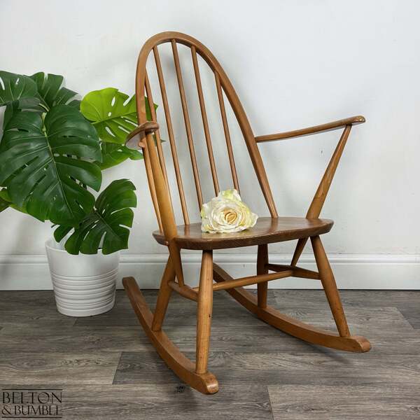 Vintage Ercol Model 428 Quaker Rocking Chair | Lucian Ercolani | Ercol ...