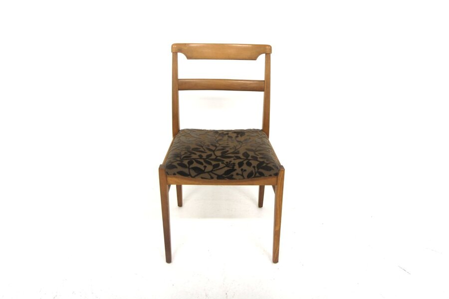 Vintage Scandinavian Beechwood Chairs, 1950, Set Of 4 | Vinterior