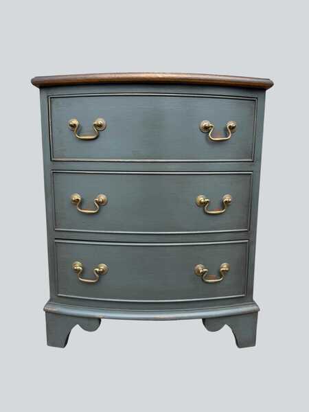 Antique Style Painted Chest Of Drawers 3 Drawer Small Chest Of Drawers ...