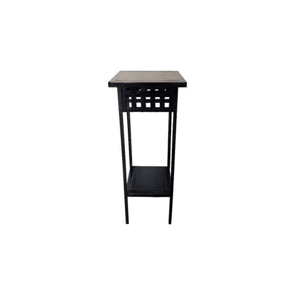 Art Deco Black Metal Plant Stand, 1930/40s | Vinterior