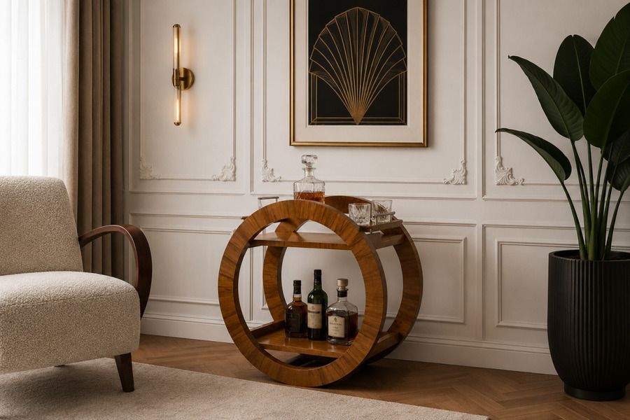 Art Deco Bar, Poland, Mid 20th Century. | Vinterior