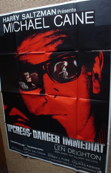 The Ipcress File Original French Movie Poster, 1965. Michael Caine ...