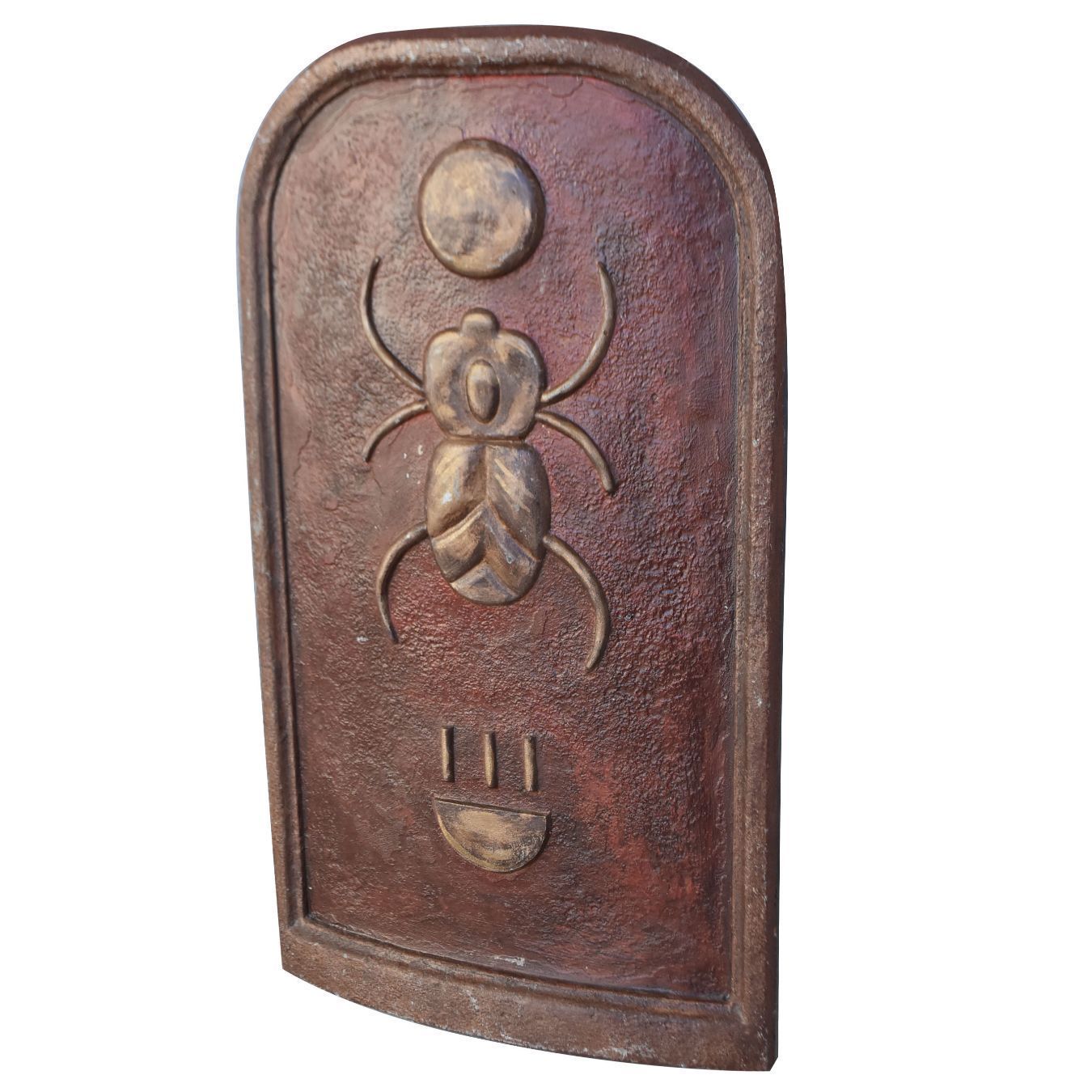 Resin Shield With Musical Decor 10 Commandments | Vinterior
