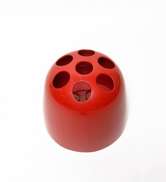 Vintage Red Dedalo Umbrella Stand By Emma Gismondi Schweinberger For ...