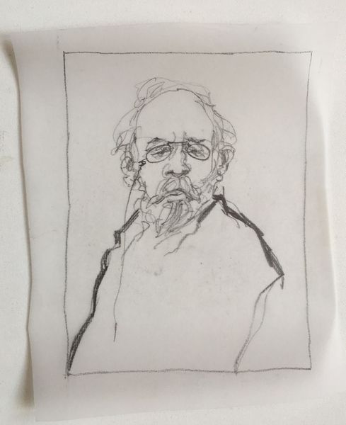 Weisbuch Claude Drawing On Trace Zola 1 Lithograph Model | Vinterior