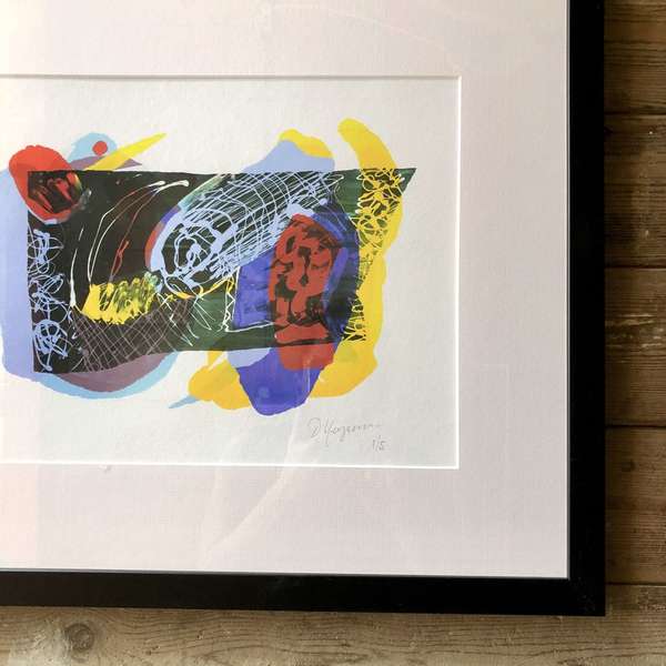 Fine Artist Dale Kerrigan Limited Edition Print Framed No 8 | Vinterior