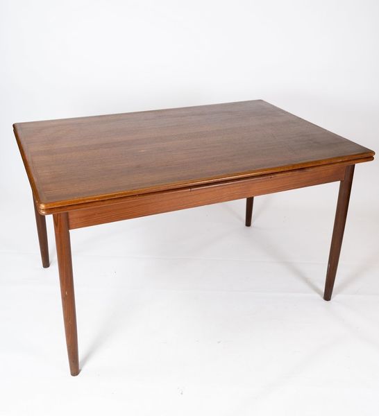 Teak Dining Table With Dutch Pull Out Of Danish Design From The 1960s ...