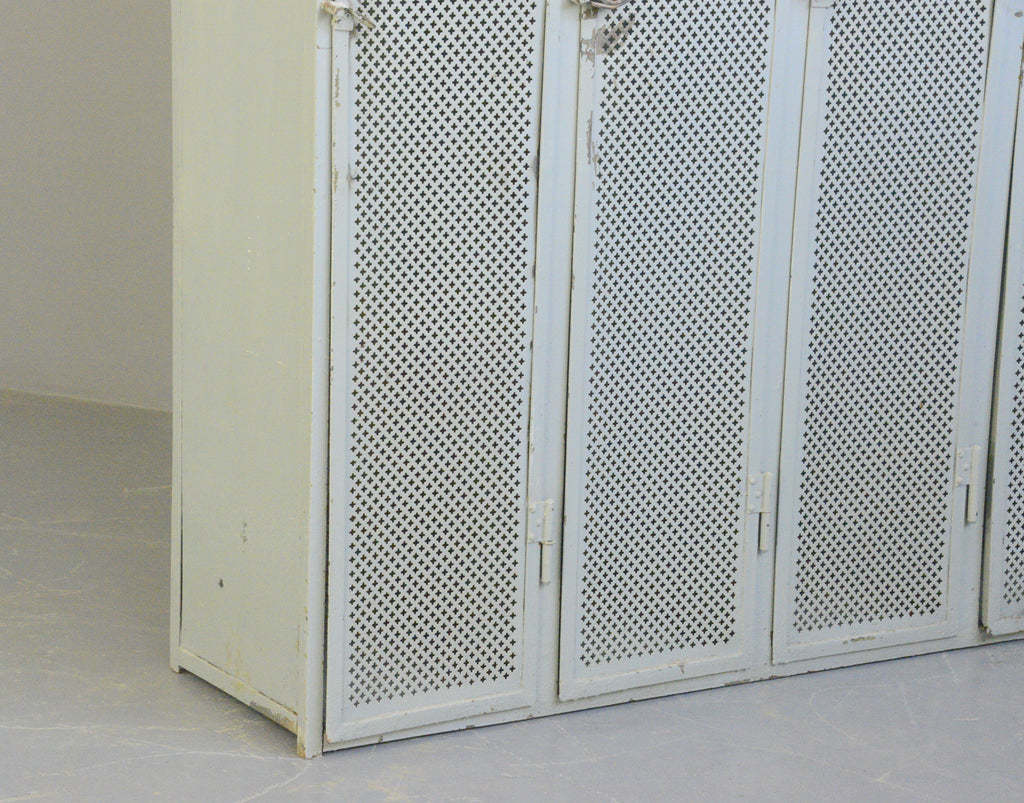 German Industrial Lockers Circa 1920s | Vinterior