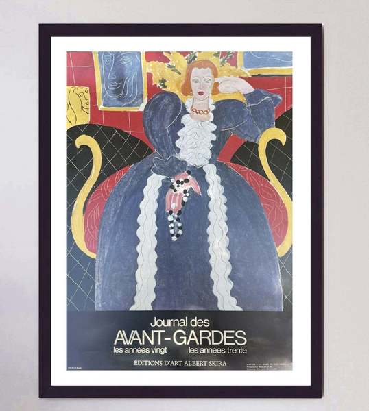 Henri Matisse The Lady In Blue | Henri Matisse | Vinterior