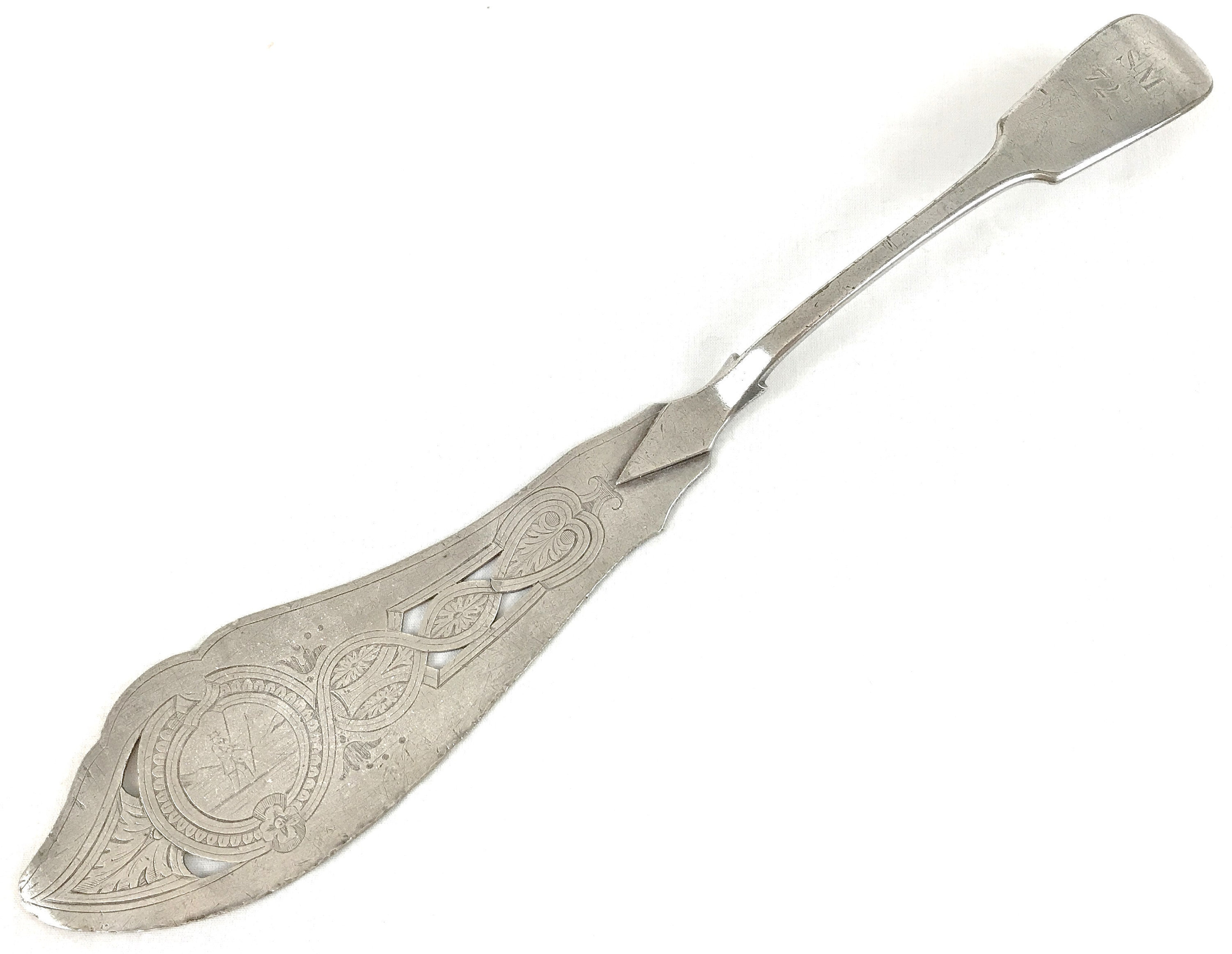 Art & Collectibles Sergeant's Mess 72nd Regiment Engraved Fish Slice ...