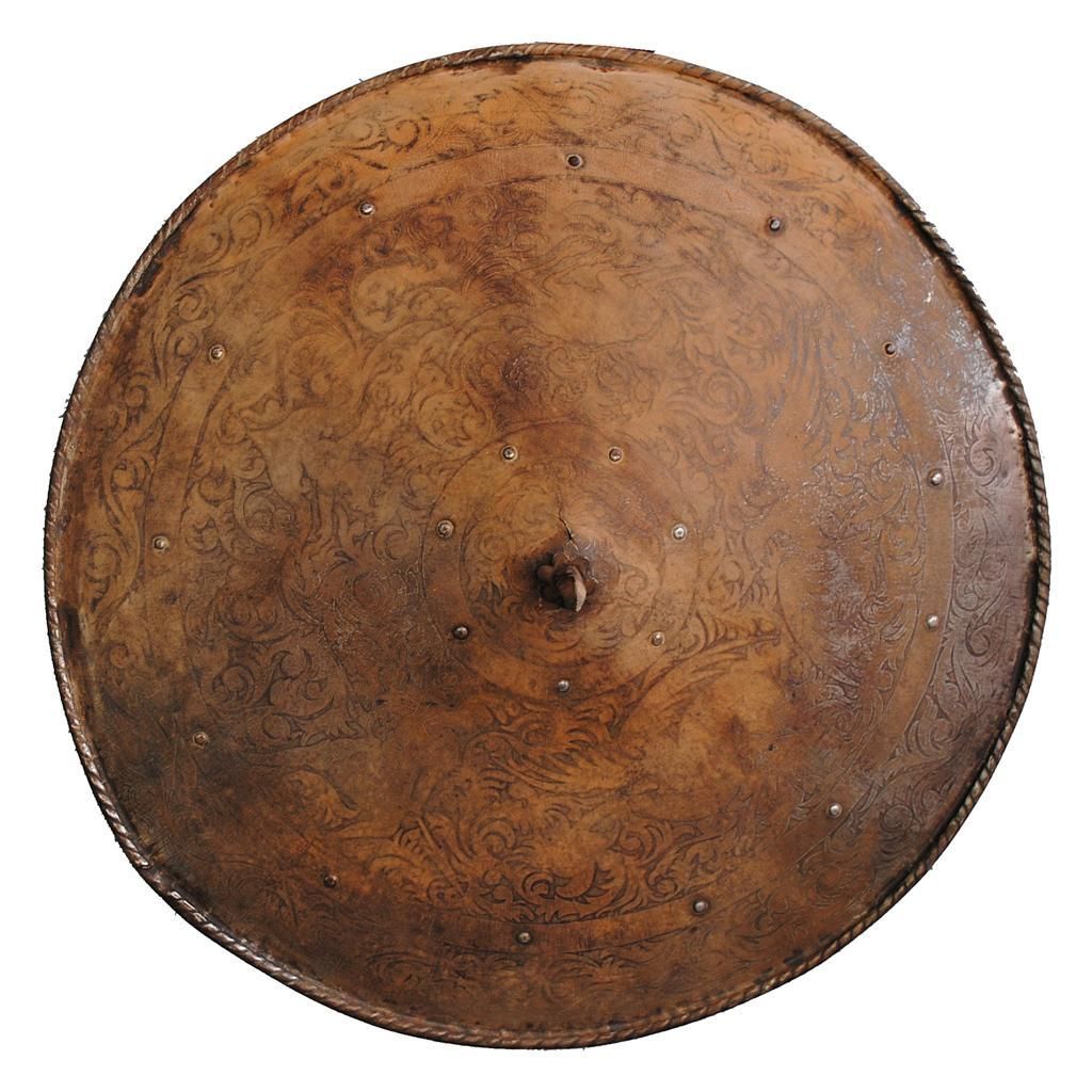19th Century Medieval Style Rondache Shield | Vinterior