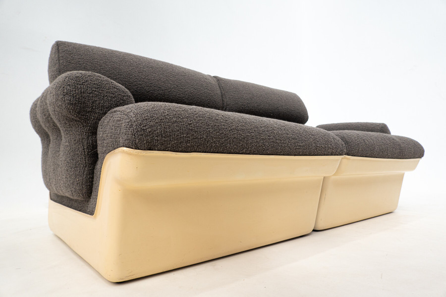 Mid Century Modular Two Seater Sofa | Vinterior