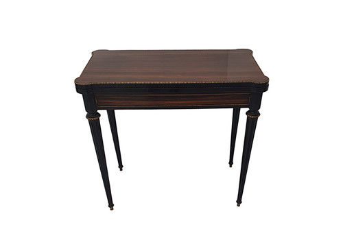 A Rare And Unusual Early 19th Century Turn Over Leaf Card Table | Vinterior