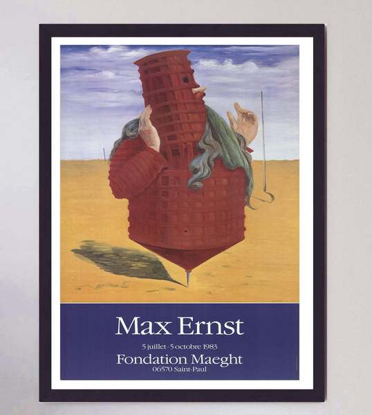 Max Ernst Fondation Maeght Original Vintage Poster | Max Ernst | Vinterior