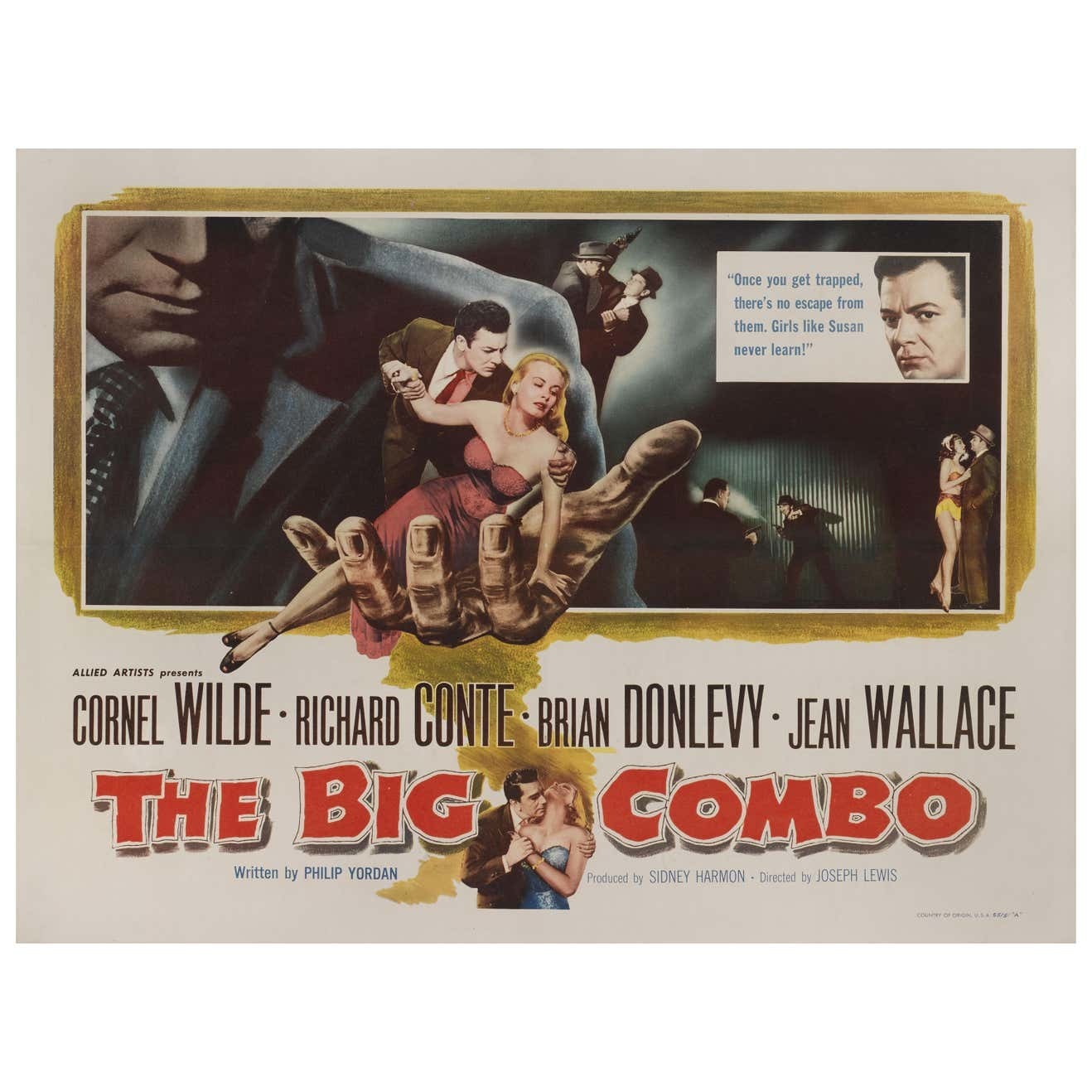 Original Us Style B Film Poster For The 1955 | Vinterior