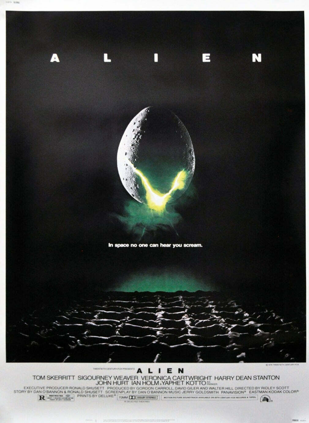 Alien Original Vintage Poster, 1970s | Steve Frankfurt | Vinterior